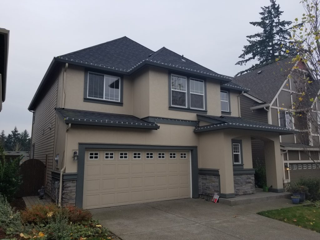 Holiday lighting installation - Hedgehog Home Services, LLC