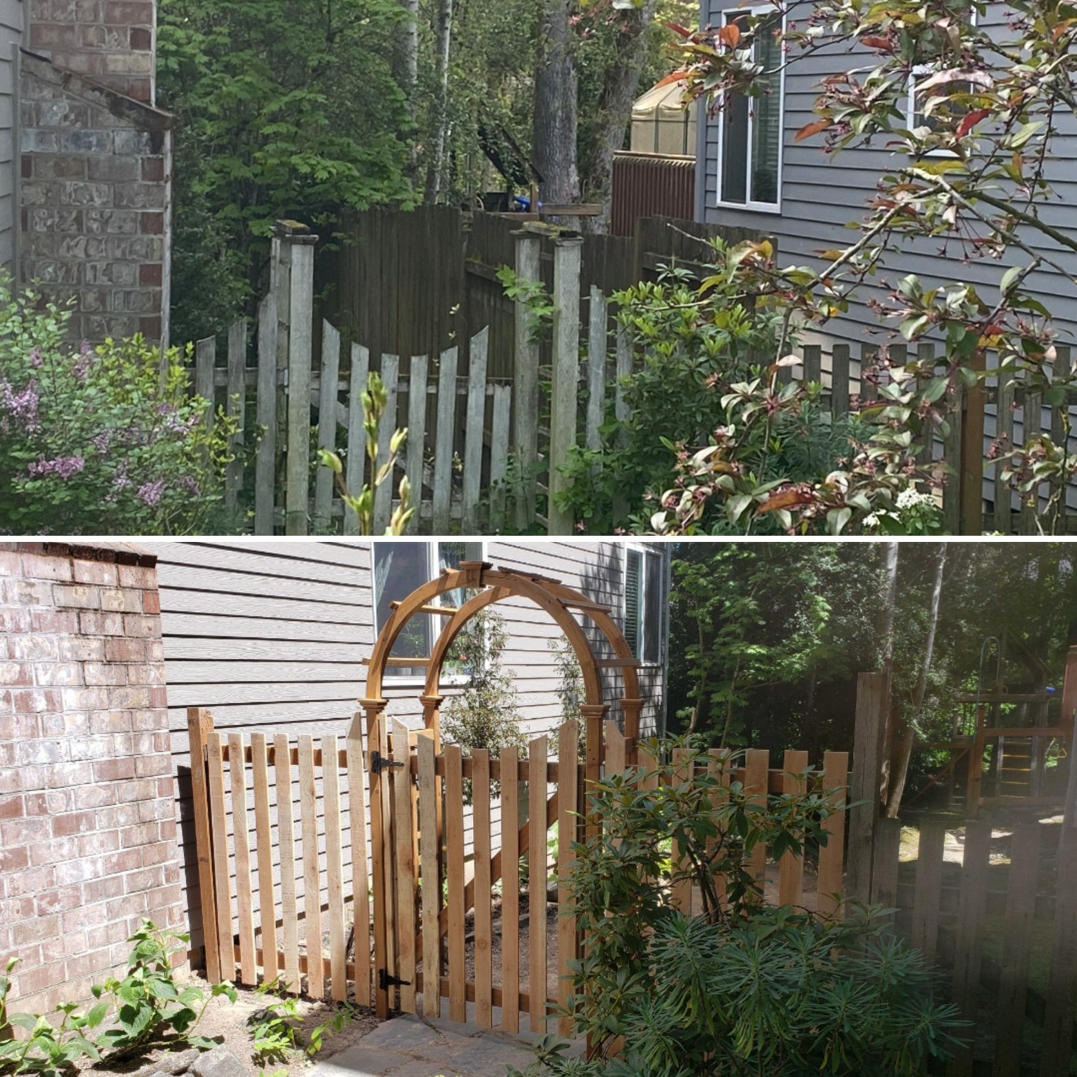 Arbor installation - Hedgehog Home Services, LLC